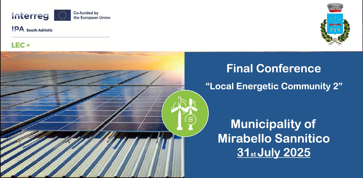 Interreg LEC+ organizes in Mirabello Sannitico a Final Conference | Interreg IPA CBC Italy ...